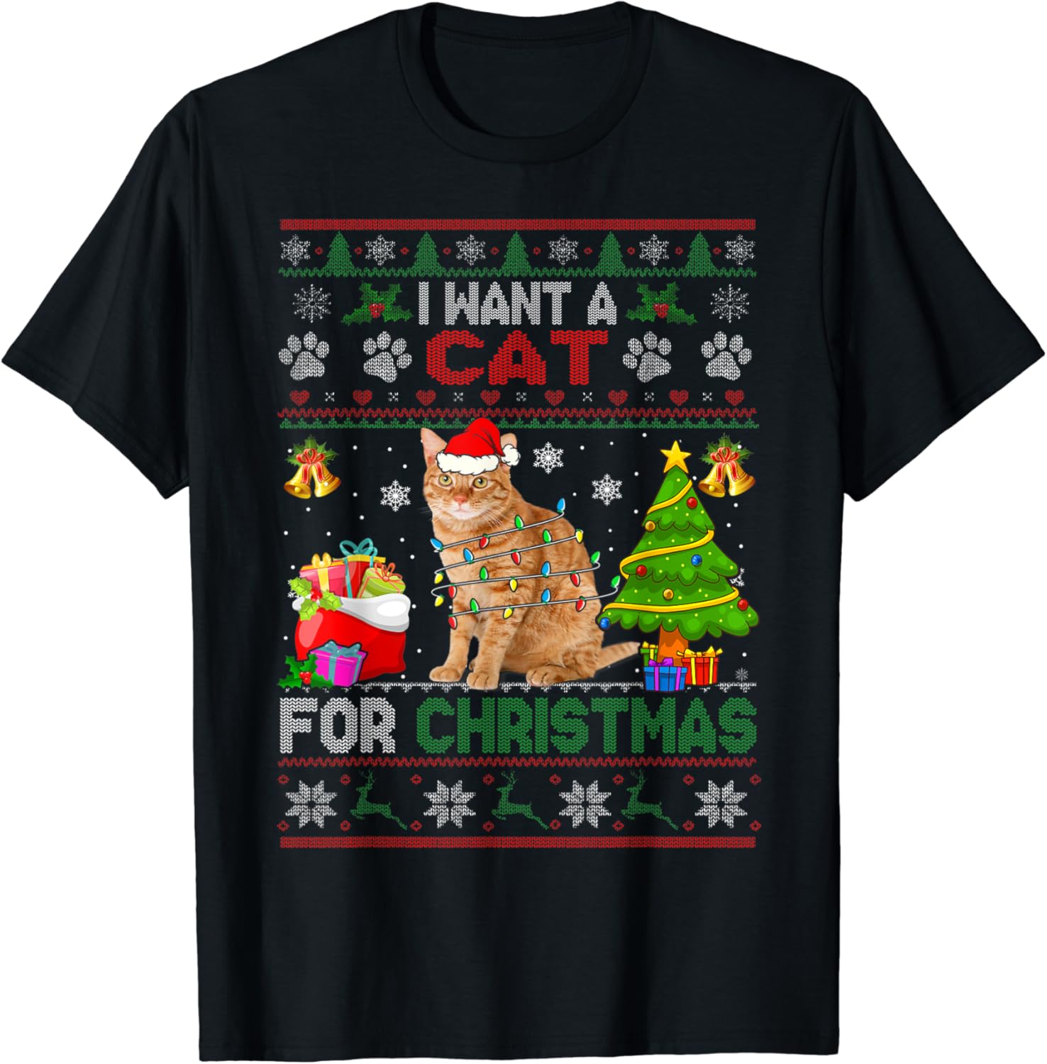 Amazon I Want A Cat For Christmas Funny Sweater Cat Xmas T Shirt Clothing Shoes Jewelry amazon-i-want-a-cat-for-christmas-funny-sweater-cat-xmas-t-shirt-clothing-shoes-jewelry